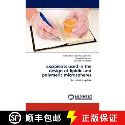 预订 Excipients used in the design of lipidic and polymeric microspheres [9783845428956]