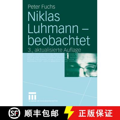 【3-4周达】Niklas Luhmann -  beobachtet (3., akt. Auflage 2004) [9783531323527]