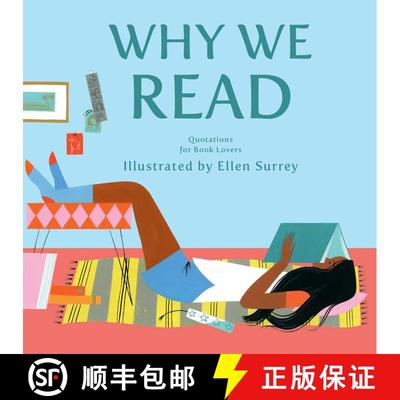 【3-4周达】Why We Read: Quotations for Book Lovers [9781423648611]
