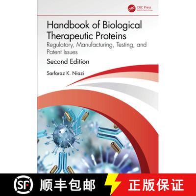 【3-4周达】Handbook of Biogeneric Therapeutic Proteins: Regulatory, Manufacturing, Testing, and Paten... [9781032489605]