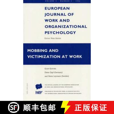 【3-4周达】Mobbing and Victimization at Work: A Special Issue of the European Journal of Work and Org... [9780863779466]