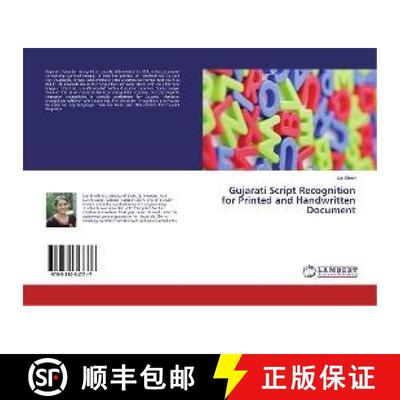预订 Gujarati Script Recognition for Printed and Handwritten Document [9783330347717]