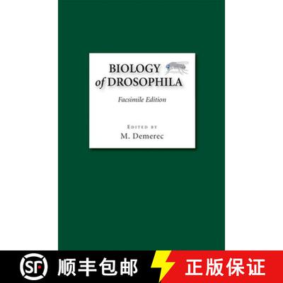 【3-4周达】Biology of Drosophila: Facsimile Edition [9780879698287]