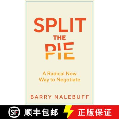 【3-4周达】Split the Pie: A Radical New Way to Negotiate [9780063135482]
