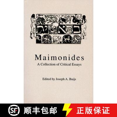 【3-4周达】精装 Maimonides – A Collection of Critical Essays [9780268013677]