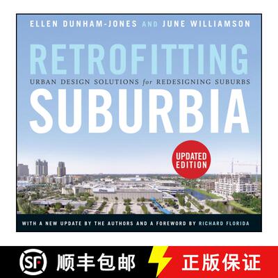 【3-4周达】Retrofitting Suburbia: Urban Design Solutions For Redesigning Suburbs, Updated Edition [Wi... [9780470934326]