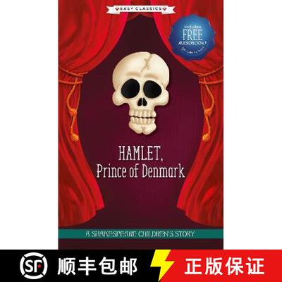 【3-4周达】精装 Hamlet, Prince of Denmark (Easy Classics) [9781782269250]