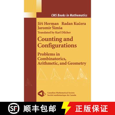 【3-4周达】精装 Counting and Configurations : Problems in Combinatorics, Arithmetic, and Geometry [9780387955520]