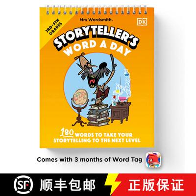 【3-4周达】Mrs Wordsmith Storyteller's Word a Day, Grades 3-5: 180 Words to Take Your Storytelling to... [9780744051483]