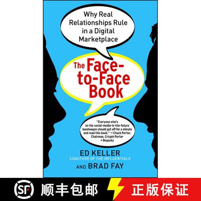【3-4周达】The Face-to-Face Book: Why Real Relationships Rule in a Digital Marketplace [9781451640076]