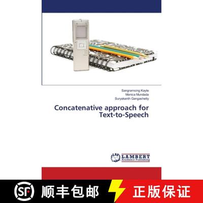 预订 Concatenative approach for Text-to-Speech [9786139909780]