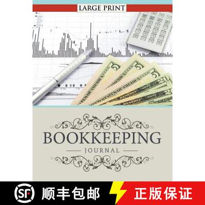 【3-4周达】Bookkeeping Journal Large Print [9781681278742]