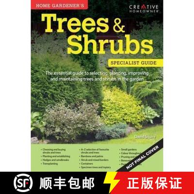 【3-4周达】Home Gardener's Trees & Shrubs: Selecting, planting, improving and maintaining trees and s... [9781580117746]