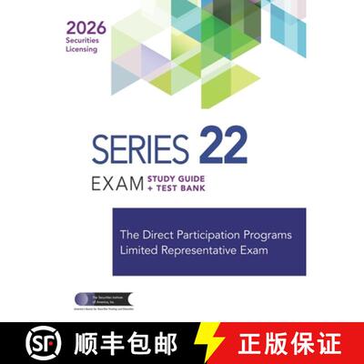 【3-4周达】SERIES 22 EXAM STUDY GUIDE + Test Bank [9781959462569]