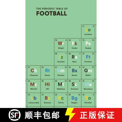 【3-4周达】The Periodic Table of FOOTBALL [9781785031816]