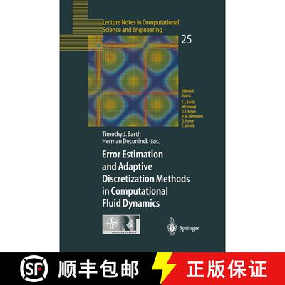【3-4周达】精装 Error Estimation and Adaptive Discretization Methods in Computational Fluid Dynamics [9783540437581]