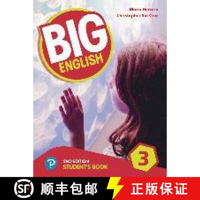 【3-4周达】Big English AmE 2nd Edition 3 Student Book [9781292203331]