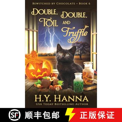 【3-4周达】Double, Double, Toil and Truffle (LARGE PRINT): BEWITCHED BY CHOCOLATE Mysteries ~ Book 6 [9781922436160]