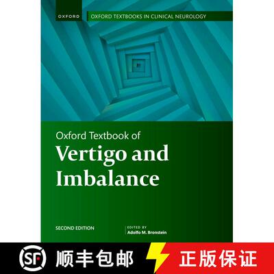 【3-4周达】精装 Oxford Textbook of Vertigo and Imbalance [9780198834380]