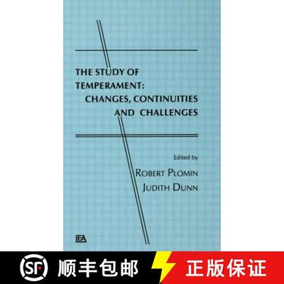 【3-4周达】The Study of Temperament: Changes, Continuities, and Challenges [9780898596700]
