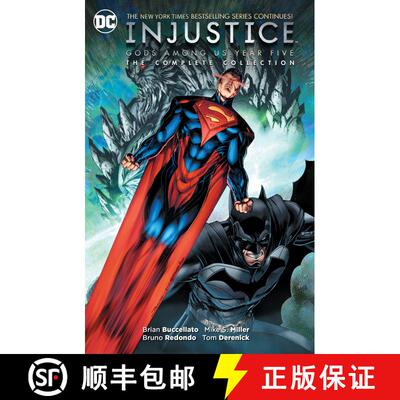 【3-4周达】Injustice: Gods Among Us Year Five- The Complete Collection [9781401295660]