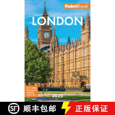 【3-4周达】Fodor's London 2025 [9781640977037]