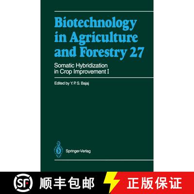 【3-4周达】精装 Somatic Hybridization in Crop Improvement I [9783540574453]