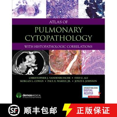 【3-4周达】精装 Atlas of Pulmonary Cytopathology: With Histopathologic Correlations [9781936287161]
