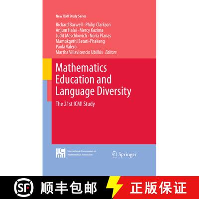 【3-4周达】精装 Mathematics Education and Language Diversity : The 21st ICMI Study (1st ed. 2016) [9783319145105]