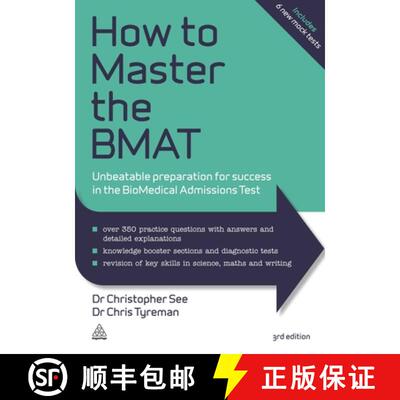 【3-4周达】How to Master the BMAT – Unbeatable Preparation for Success in the BioMedical Admissions ... [9780749471873]