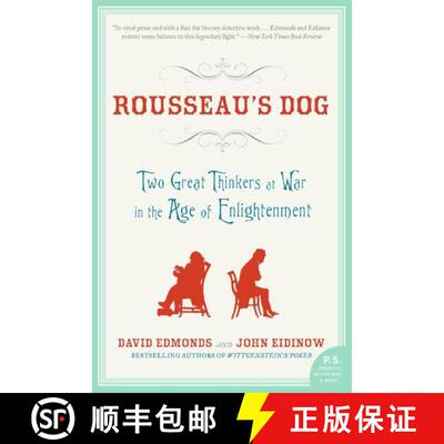 【3-4周达】Rousseau's Dog: Two Great Thinkers at War in the Age of Enlightenment [9780060744915]