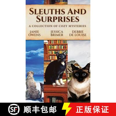 【3-4周达】精装 Sleuths and Surprises: A Collection of Cozy Mysteries [9784824178763]