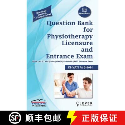 【3-4周达】Question Bank for PHYSIOTHERAPY LICENSURE AND ENTRANCE EXAMS [9789383794102]