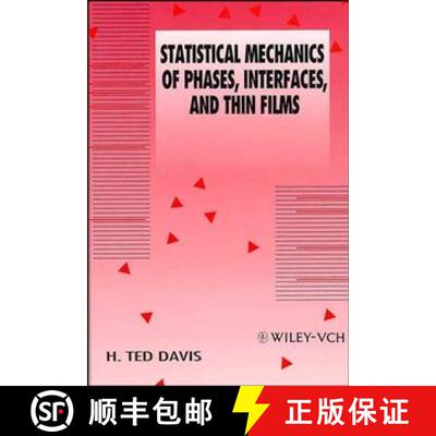 【3-4周达】Statistical Mechanics Of Phases, Interfaces, And Thin Films [Wiley化学化工] [9780471185628]