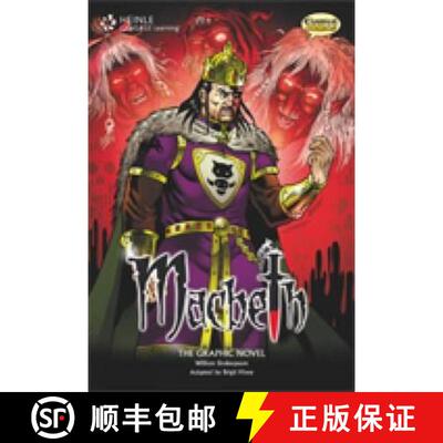 【3-4周达】Macbeth (British English): Classic Graphic Novel Collection [9781424028702]
