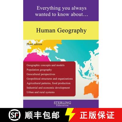 【3-4周达】Human Geography: Everything You Always Wanted to Know About... [9798885573481]