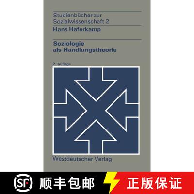 【3-4周达】Soziologie als Handlungstheorie (2. Auflage 1972) [9783571190462]