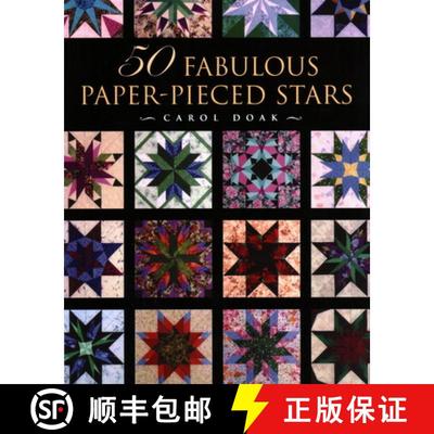 【3-4周达】50 Fabulous Paper-Pieced Stars - Print-On-Demand Edition [9781617457005]