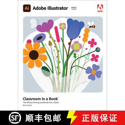 【3-4周达】Adobe Illustrator Classroom in a Book (2023 Release) [9780137967179]