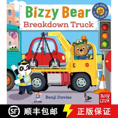 【3-4周达】Bizzy Bear: Breakdown Truck (21) [9781788008976]