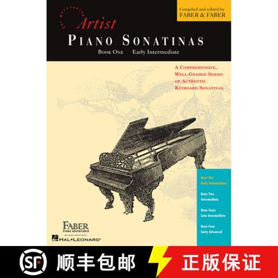【3-4周达】Piano Sonatinas Book 1 - Developing Artist Original Keyboard Classics [9781616771102]