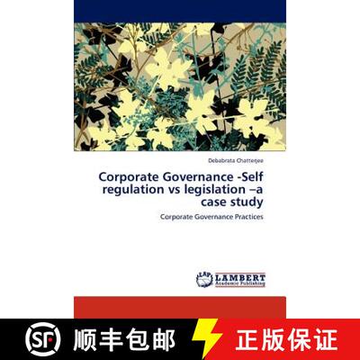 预订 Corporate Governance -Self regulation vs legislation -a case study [9783848424115]