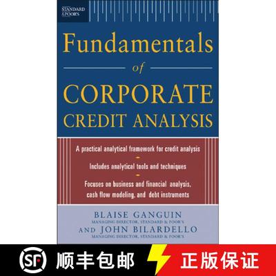 【3-4周达】Standard & Poor's Fundamentals of Corporate Credit Analysis (Pb) [9781265917586]