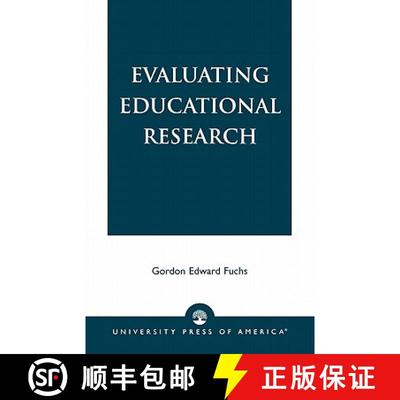 【3-4周达】Evaluating Educational Research [9780819111043]