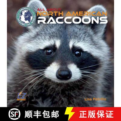 【3-4周达】All about North American Raccoons [9781680204254]