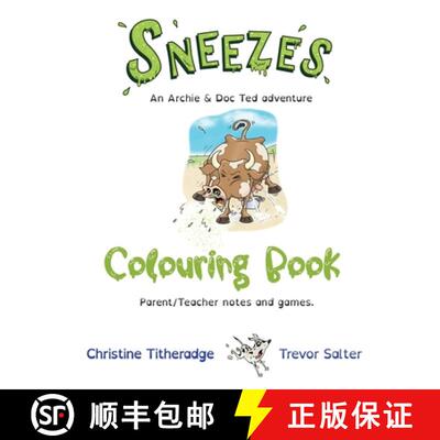 【3-4周达】Sneezes Colouring Book: Parent & Teacher notes and games [9780645843224]