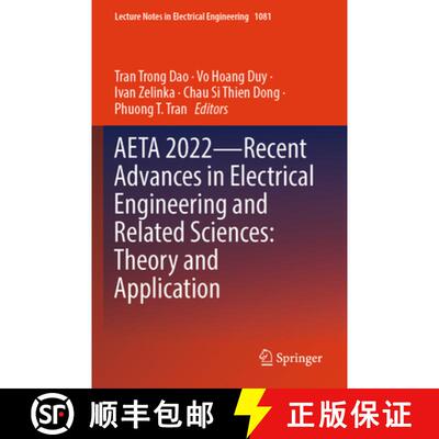 【3-4周达】Aeta 2022--Recent Advances in Electrical Engineering and Related Sciences: Theory and Appl... [9789819987054]