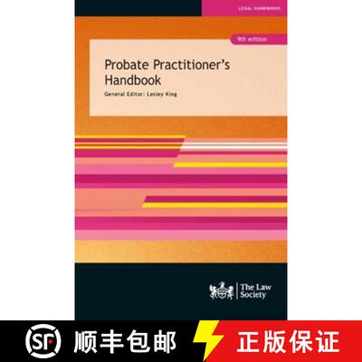 【3-4周达】Probate Practitioner's Handbook [9781784461669]