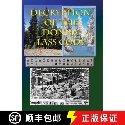 【3-4周达】精装 Decryption of the Donna Lass Code: and Victim 12 Postcard [9780692815328]