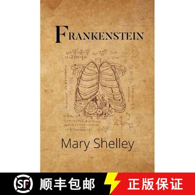 【3-4周达】Frankenstein (A Reader's Library Classic Hardcover) [9781954839069]